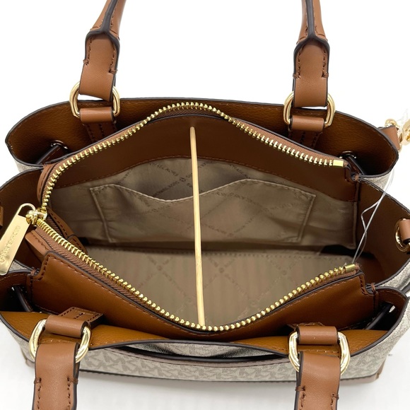 Michael Kors | Bags | Michael Kors Reed Small Satchel Crossbody Bag ...